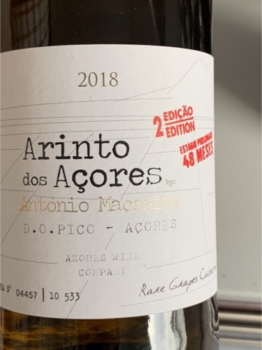 Azores Wine Company Arinto dos Açores 2ª Edição 48 Meses | Vivino US