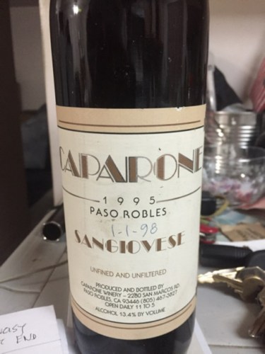 Caparone Sangiovese | Vivino US