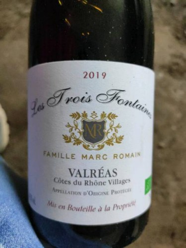 Famille Marc Romain Les Trois Fontaines Côtes-du-Rhône-Villages ...