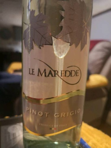 Le Maredde Pinot Grigio | Vivino English
