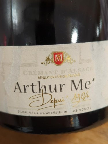Arthur Metz Crémant d'Alsace Brut | Vivino English