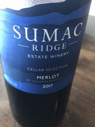 Sumac Ridge Estate Cellar Selection Merlot | Vivino France
