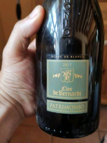 J.L. de Bernardi Clos de Bernardi Patrimonio Blanc de Blancs | Vivino ...