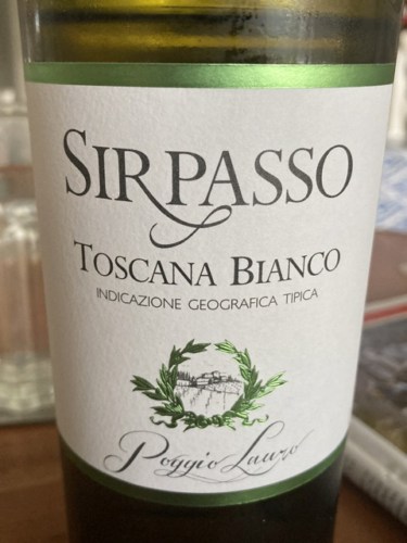 Poggio Lauro Sir Passo Toscana Bianco Vivino
