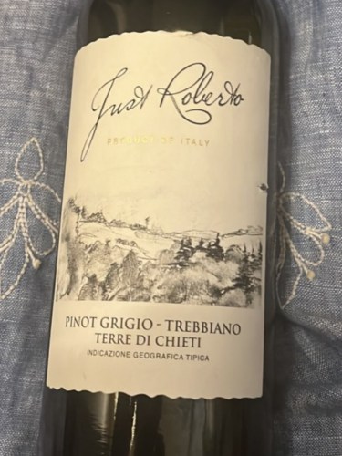 Just Roberto Pinot Grigio - Trebbiano | Vivino US