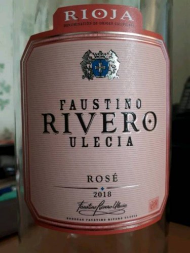 Faustino Rivero Ulecia Pink Label Rioja Rosado | Vivino English