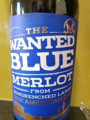The Wanted Blue Merlot | Vivino English