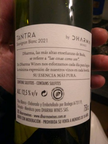Dharma Wines Tantra Sauvignon Blanc | Vivino US
