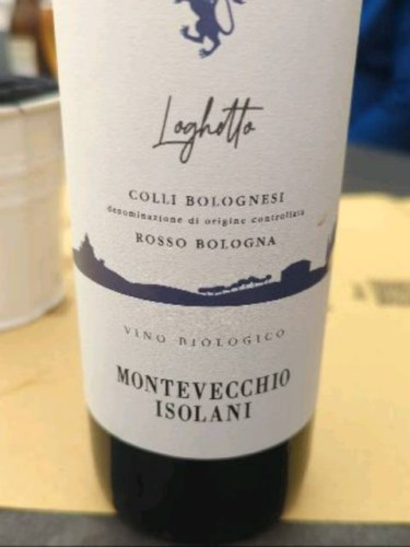 Montevecchio Isolani Loghetto Rosso Bologna | Vivino US