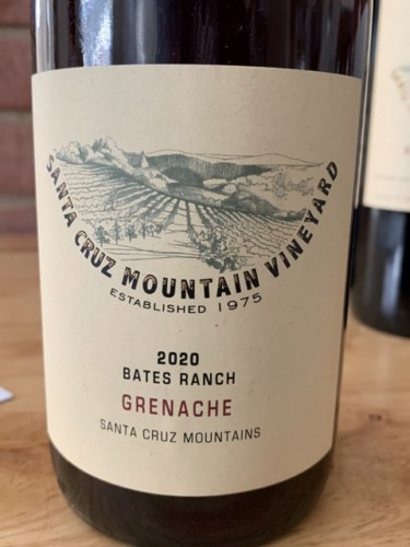 Santa Cruz Mountain Vineyard Bates Ranch Grenache | Vivino