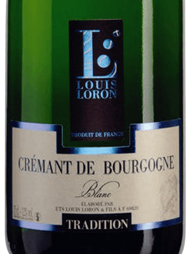 2015 Louis Loron Crémant de Bourgogne Blanc Tradition | Vivino US