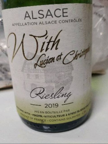 Lucien et Christophe Riesling | Vivino US