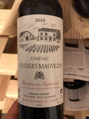 Château Castagnac Château Coudert-Mauvezin Bordeaux Supérieur | Vivino ...