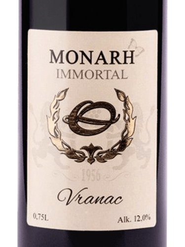 2014 Pik Oplenac Monarh Immortal Vranac | Vivino US