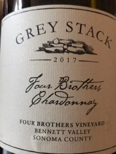 2019 Grey Stack Four Brothers Vineyard Chardonnay | Vivino US
