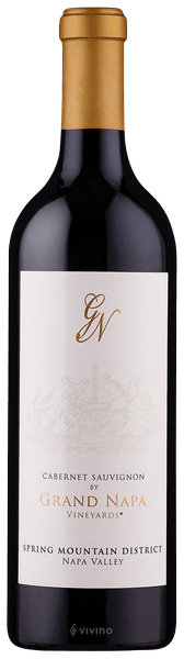 Grand Napa Vineyards Spring Mountain District Cabernet Sauvignon ...
