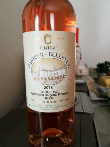 Château Barbier-Bellevue Bergerac Rosé | Vivino France