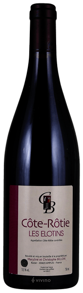 2017 Maryline et Christophe Billon Les Elotins Côte-Rôtie | Vivino US