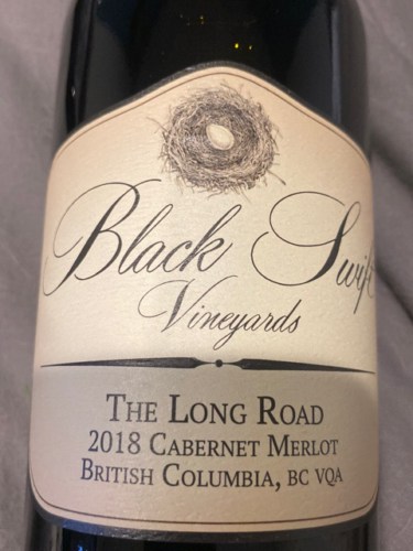 Black Swift Vineyards The Long Road Cabernet - Merlot | Vivino US