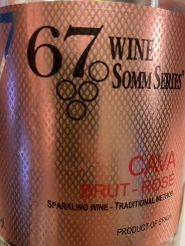 67 Wines Cava Somm Series Brut Rosé | Vivino US