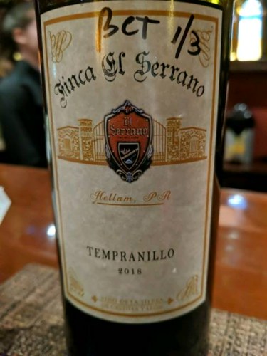 Finca El Serrano Tempranillo | Vivino US