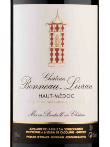 Château Bonneau-Livran Haut-Médoc | Vivino English