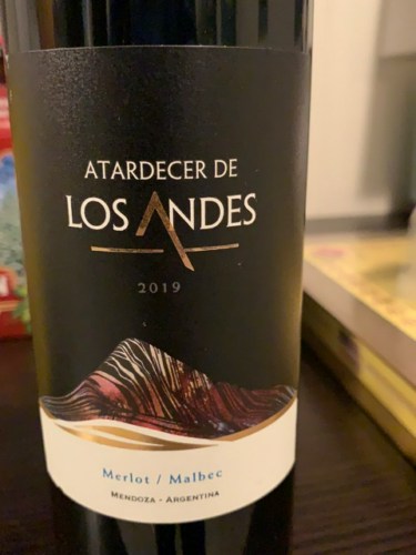 Atardecer de Los Andes Merlot - Malbec | Vivino US