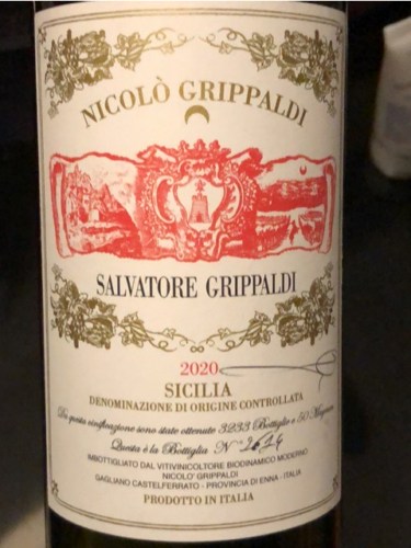 Nicolò Grippaldi Salvatore Grippaldi | Vivino US