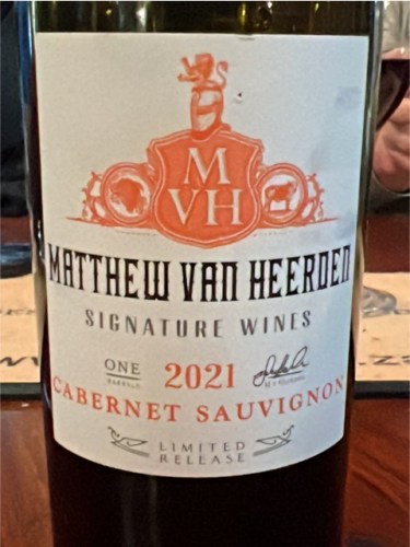 Matthew Van Heerden Cabernet Sauvignon | Vivino US