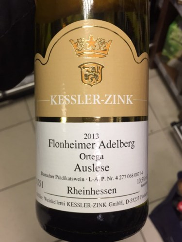 Kessler-Zink Flonheimer Adelberg Ortega Auslese | Vivino US