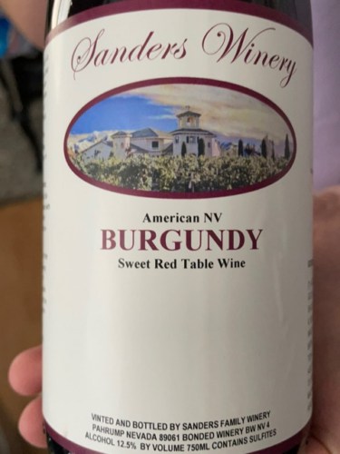 Sanders Burgundy | Vivino US