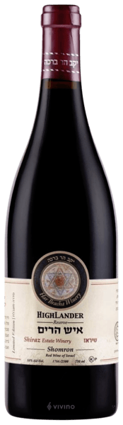 Har Bracha Winery Highlander Reserve Shiraz | Vivino US