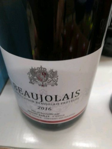 Benoit Bailly Beaujolais | Vivino US