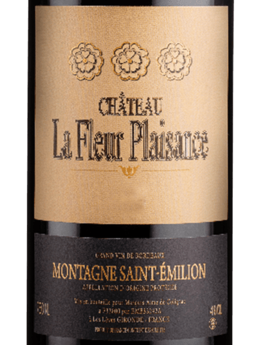 Château La Fleur Plaisance Montagne-Saint-Émilion | Vivino US