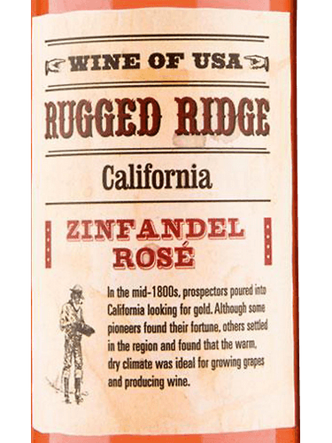 Rugged Ridge Zinfandel Rosé | Vivino Brasil