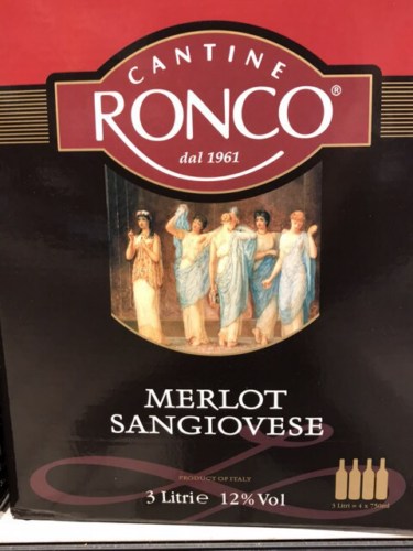2018 Cantine Ronco Merlot - Sangiovese | Vivino US