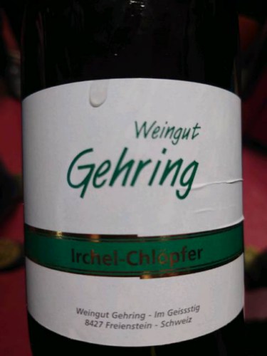 Weingut Gehring Irchel-Chlöpfer Demi-Sec | Vivino Australia