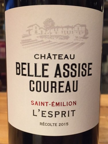 Château Belle Assise Coureau L'Esprit Saint-Émilion | Vivino US