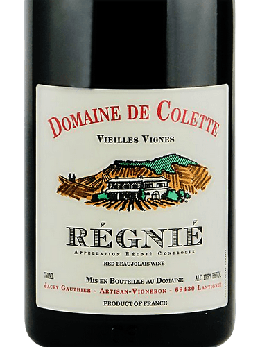 2001 Domaine de Colette Sélection Vieilles Vignes Régnié | Vivino US