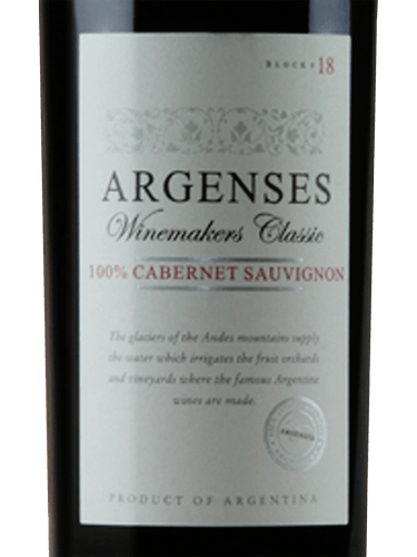 Argenses Winemakers Classic Block 18 Cabernet Sauvignon | Vivino US