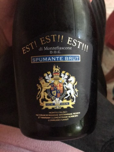 Cantina di Montefiascone Est! Est!! Est!!! di Montefiascone Spumante ...