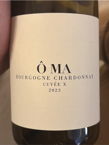Ô MA Cuvée X Bourgogne Chardonnay | Vivino US