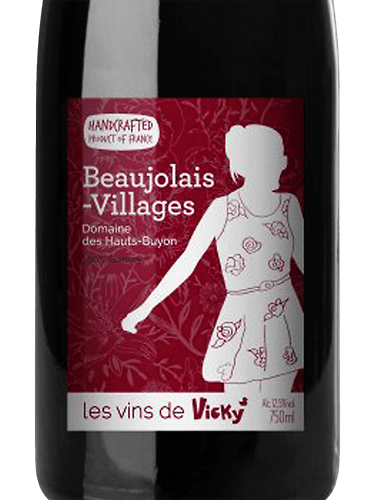 Miss Vicky Wine Domaine des Hauts-Buyon Beaujolais Villages | Vivino US