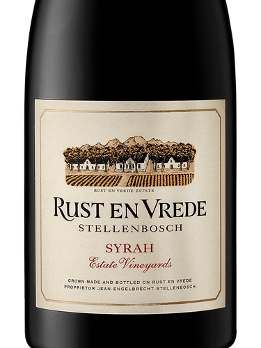 2017 Rust En Vrede Estate Vineyards Syrah (Shiraz) | Vivino US