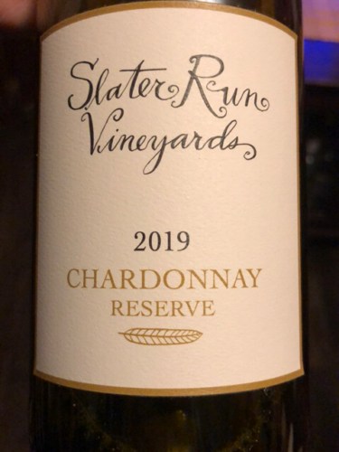 Slater Run Vineyards Reserve Chardonnay | Vivino US