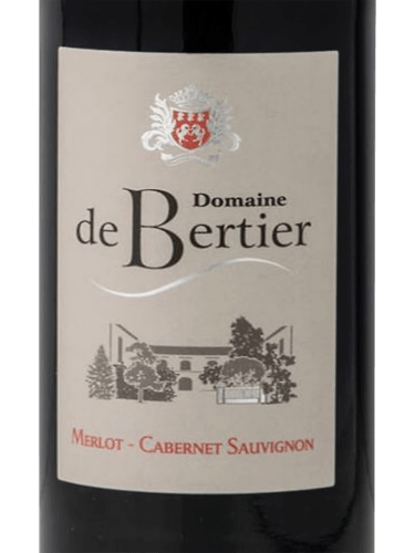 Domaine de Bertier Merlot - Cabernet Sauvignon | Vivino English