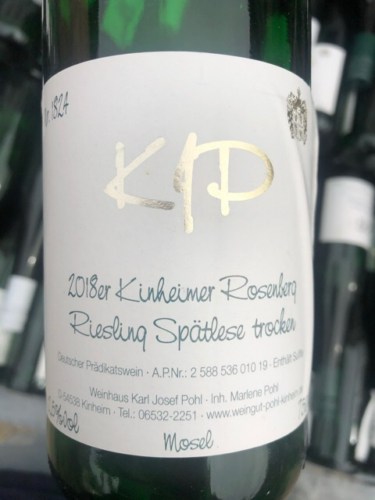 Karl-Josef Pohl Kinheimer Rosenberg Riesling Spätlese Trocken | Vivino