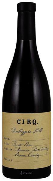 Cirq Bootlegger's Hill Pinot Noir | Vivino US