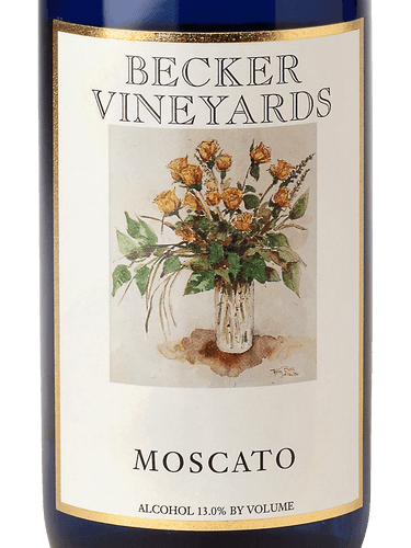 Becker Vineyards Moscato | Vivino English