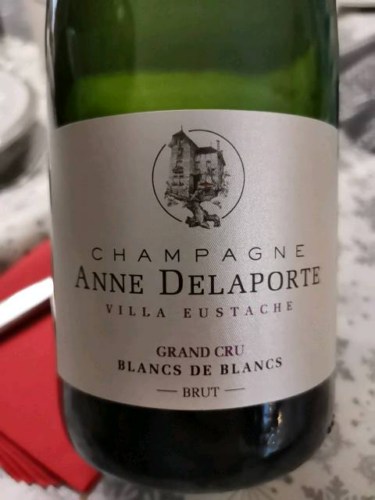 Champagne Anne Delaporte Blancs de Blancs Brut Champagne Grand Cru ...